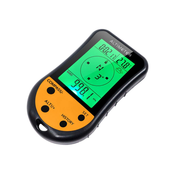 8-in-1 Multifunction Digital Altimeter with Barometer, Compass, Thermo ...