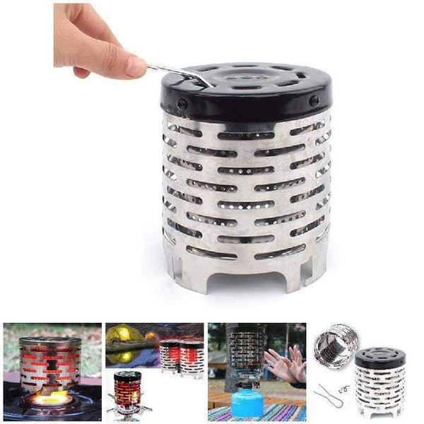 Portable Mini Camping Heater Cap – Survival Gears Depot Official