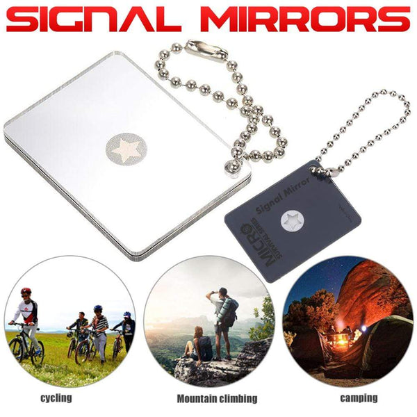 Signal Mirror Survival Reflector – Survival Gears Depot Official